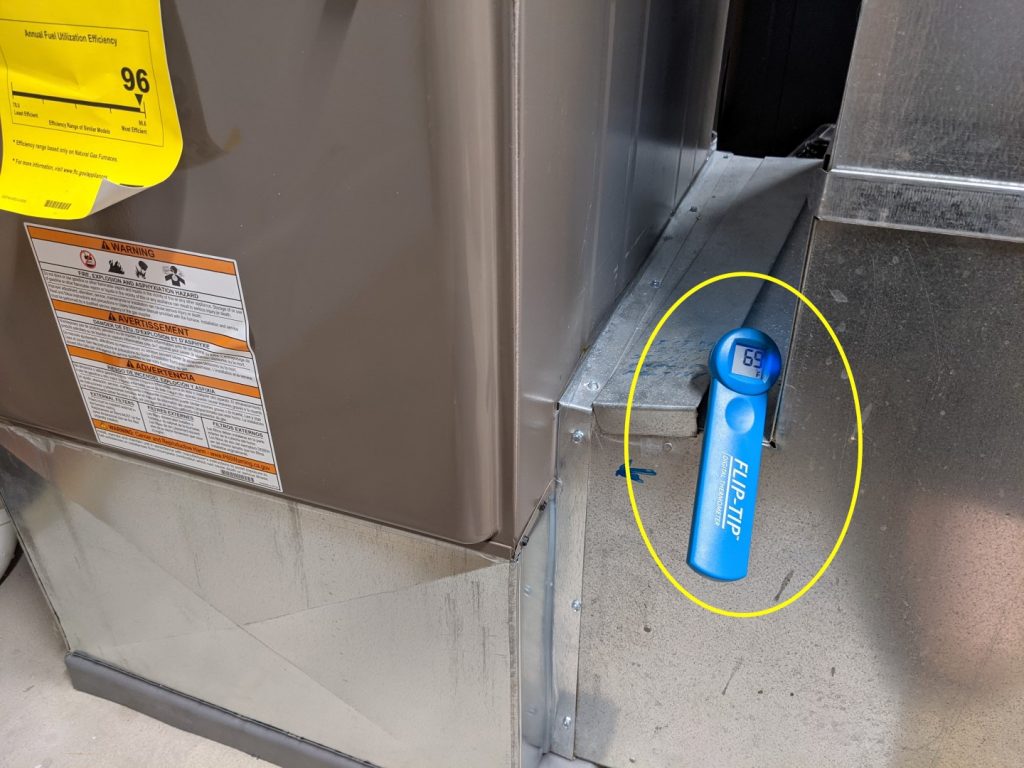 How to Complete a Temperature Rise Check - HomeTech Home Inspections