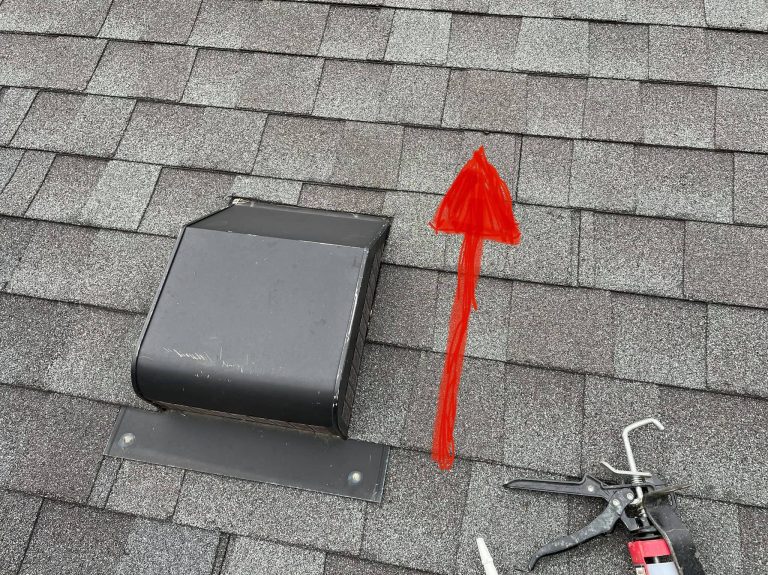 Improper shingle nailing - Structure Tech Home Inspections