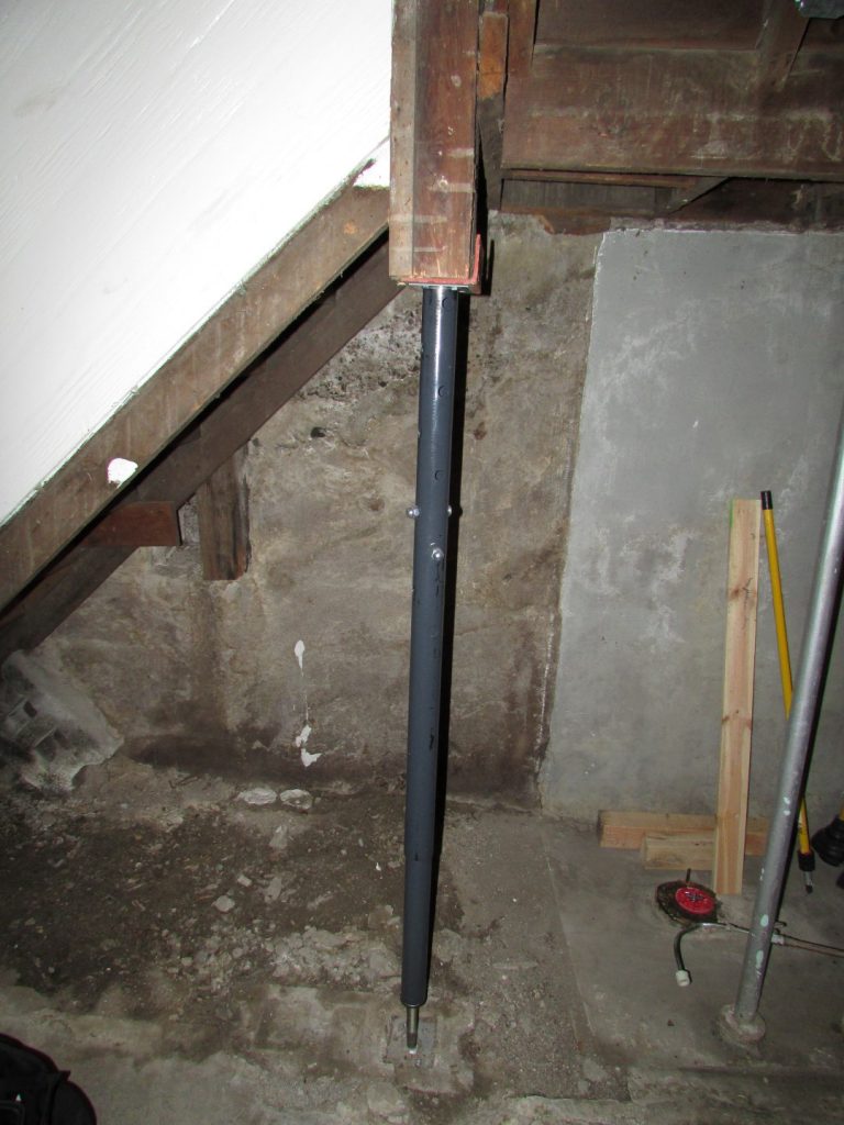 How to inspect adjustable steel columns - Structure Tech Home Inspections