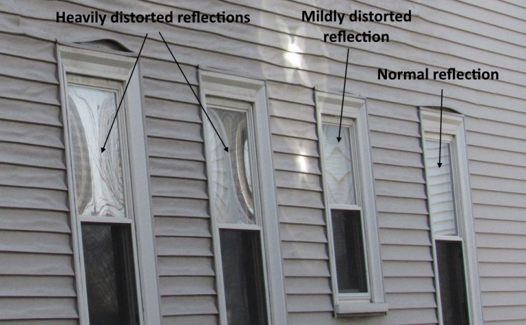 Collapsed glass: a subset of a failed window seal - Structure Tech Home ...