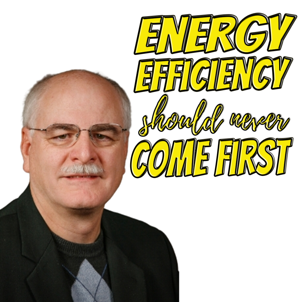 PODCAST Energy Efficiency Should Never Come First with Patrick PODCAST Energy Efficiency Should Never Come First with Patrick