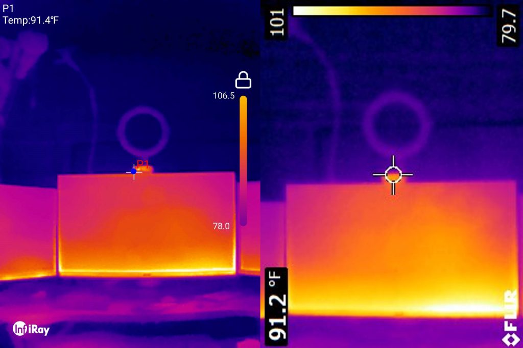 InfiRay P2 Pro: A home inspector's review of a new smartphone infrared ...