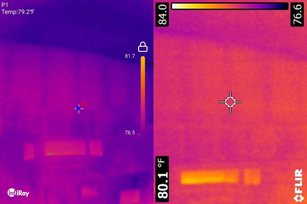 InfiRay P2 Pro: A home inspector's review of a new smartphone infrared ...
