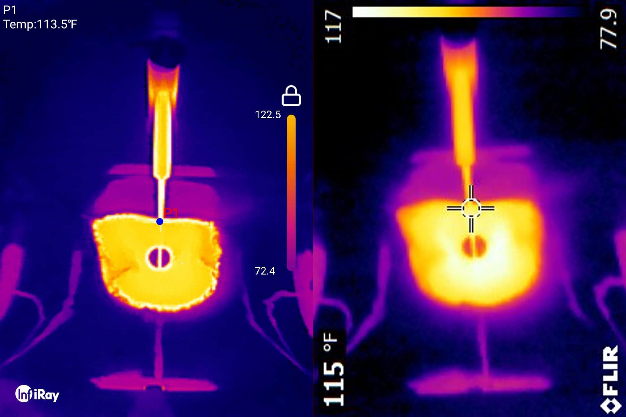InfiRay P2 Pro: A home inspector's review of a new smartphone infrared ...