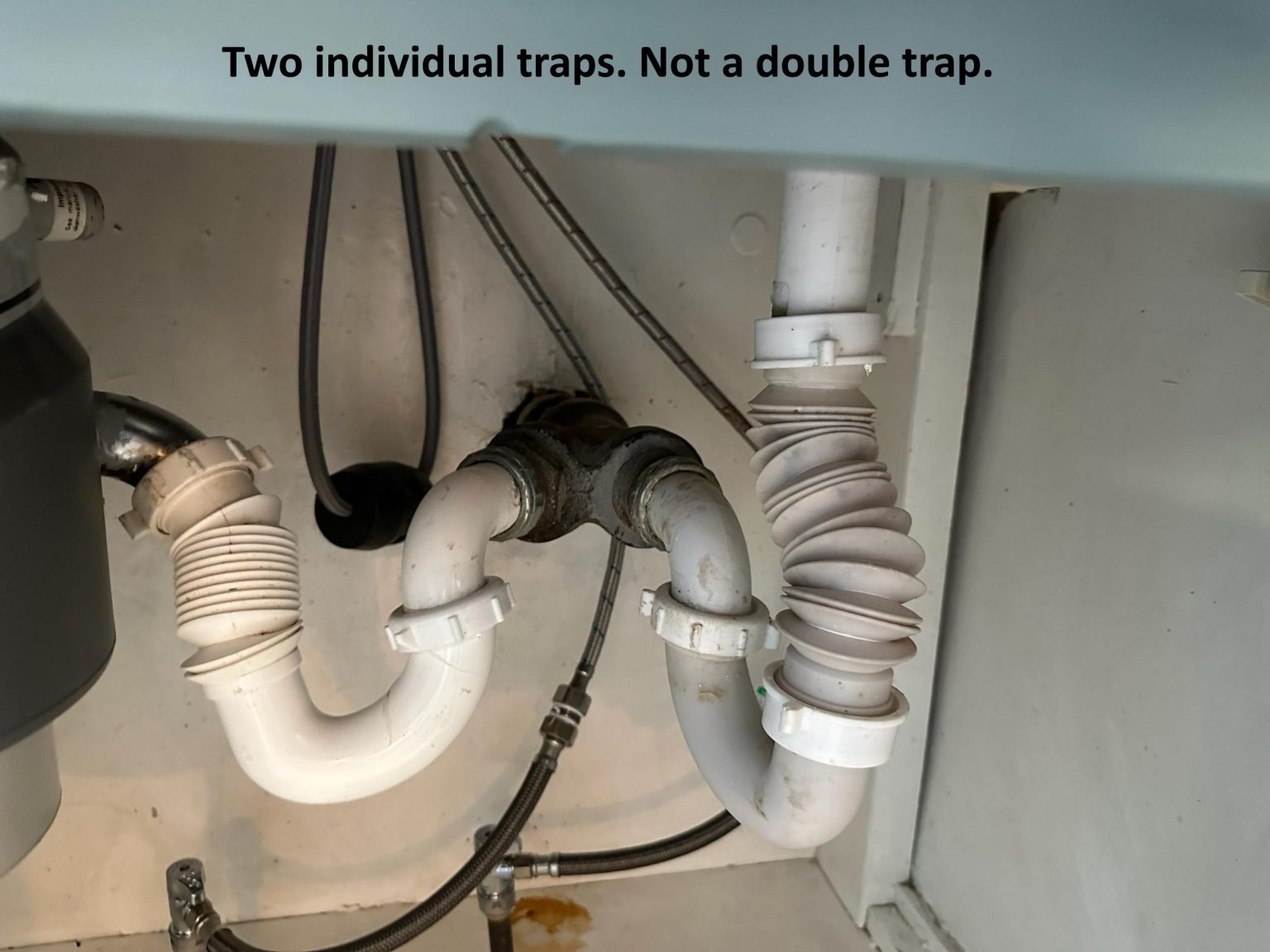 What's the problem with a double trap? Seriously, I want to know ...