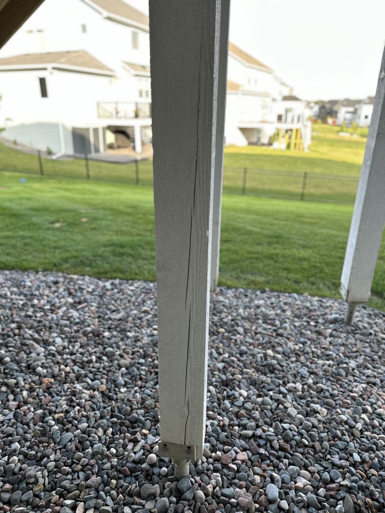 Q&A: "Are these cracks in my deck posts a problem?" - Structure Tech ...